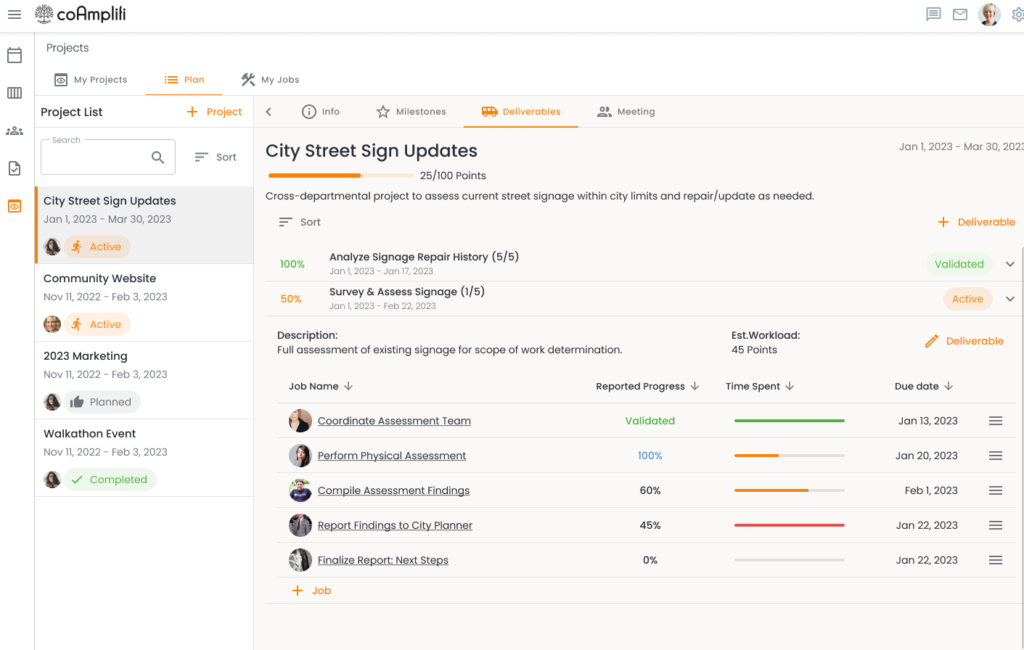 Employee Time Tracking Software with Timecard Management - coAmplifi